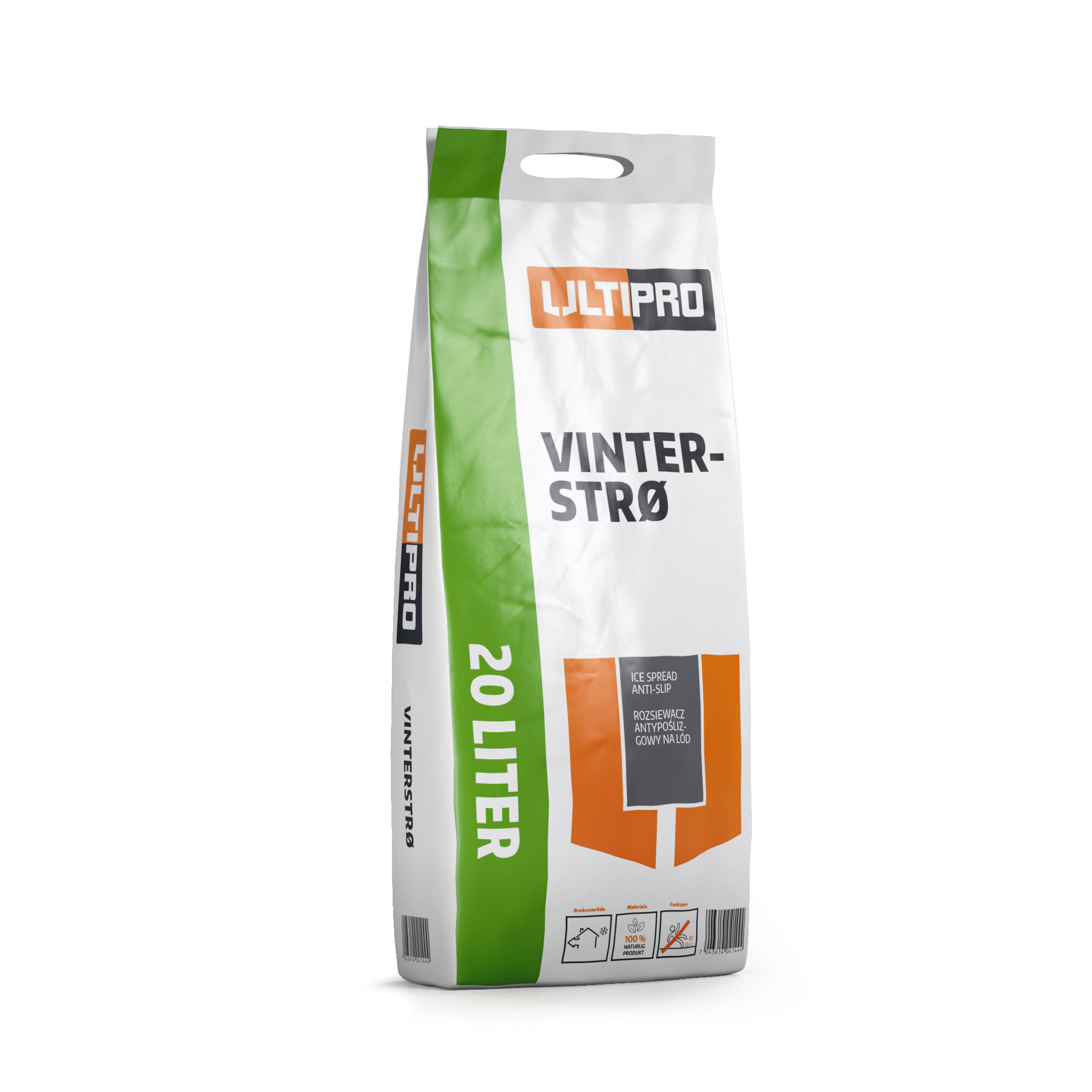 Ultipro vinterstrø 20 liter | Optimera.no
