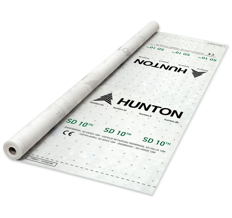 Dampbrems sd 10 3x25 m hunton for innvendig bruk | Optimera.no