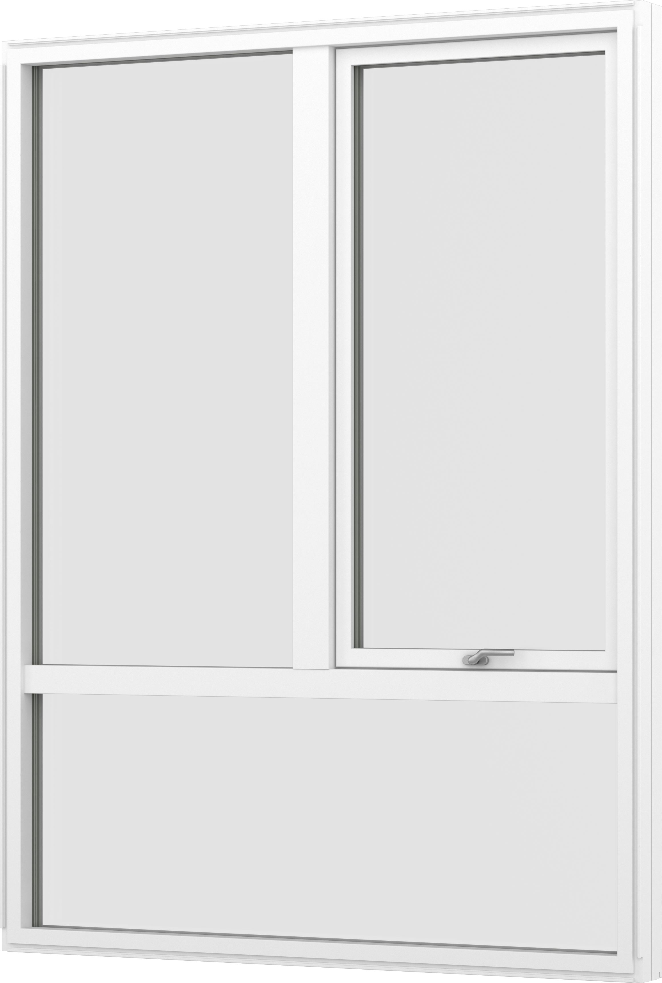 Vindu fk 96 (1,2) 9x12 fastkarm tre hvit | Optimera.no
