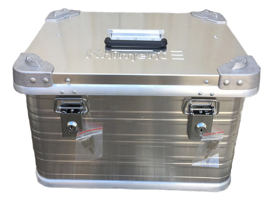 Alukasse ms29 l 400x300x245cm med stablehjørner 1 mm alu | Optimera.no