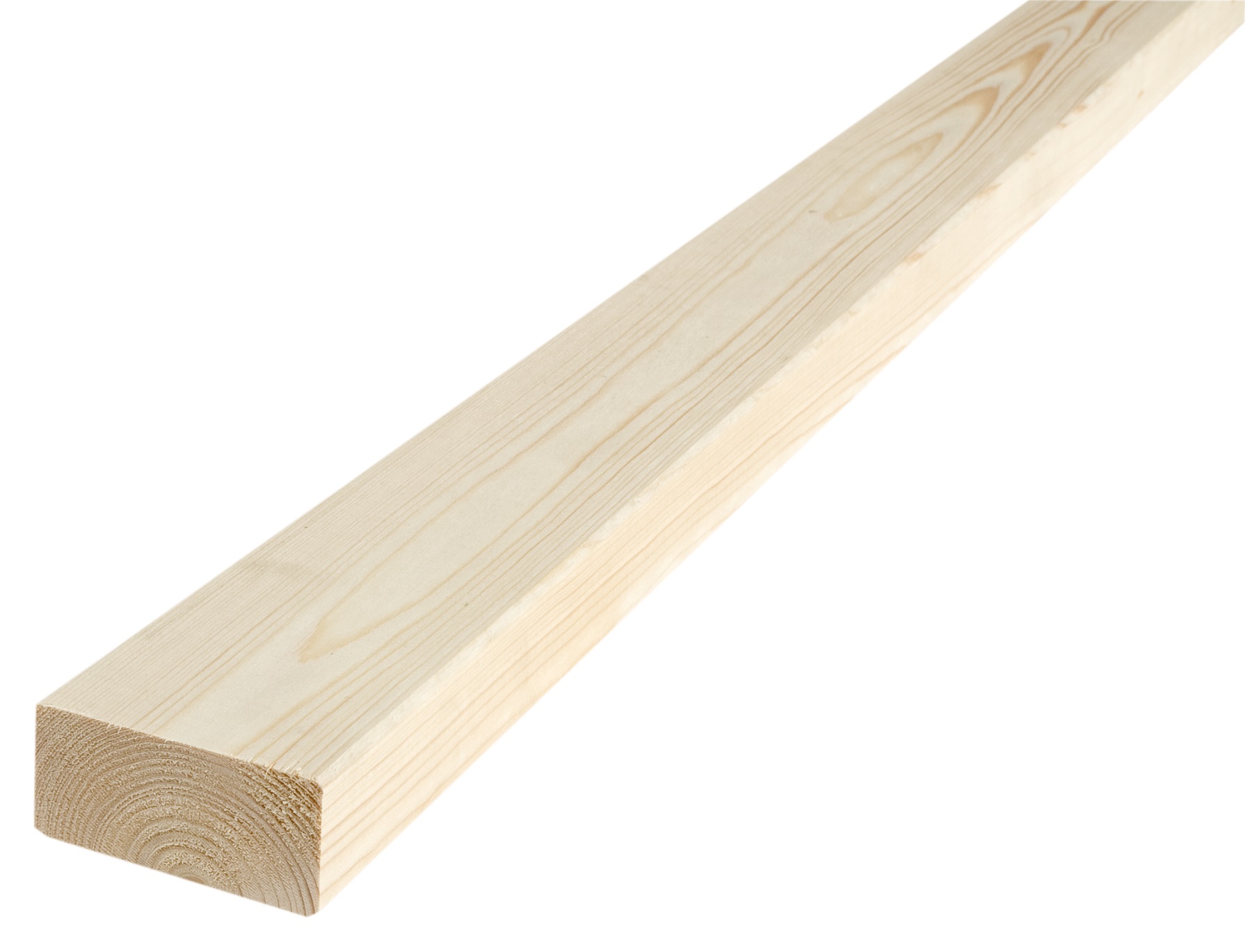 Lekt/rekke gran/furu ubehandlet klasse 1 36x68 mm | Optimera.no