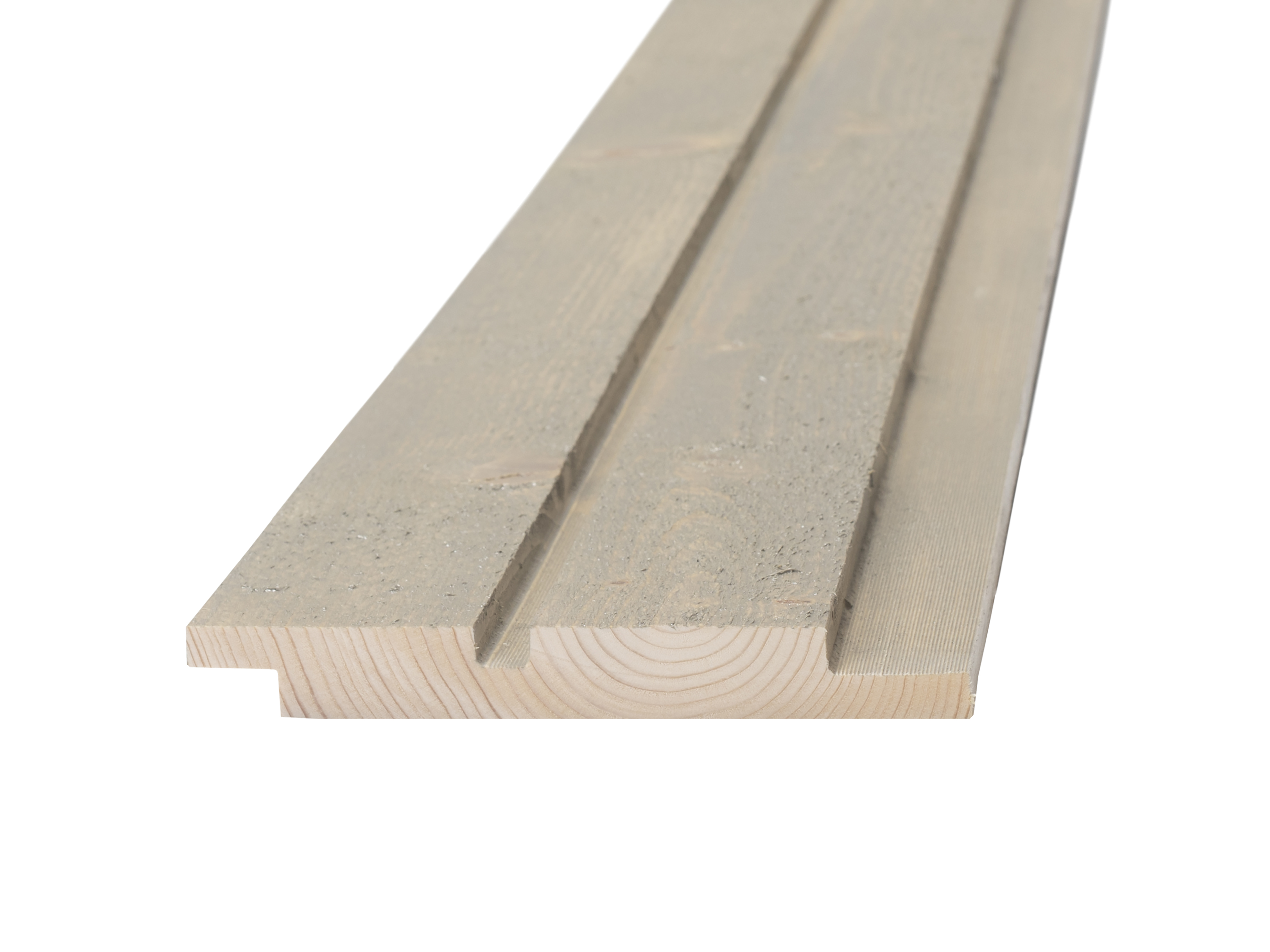 G3 gausdal treindustrier dobbelfals rett 19x148 mm grunnet hvit ...