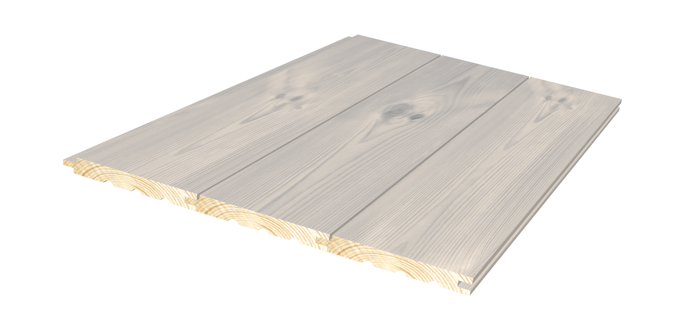 Sprekkpanel 13x120 mm beiset skigårdsgrå furu | Optimera.no