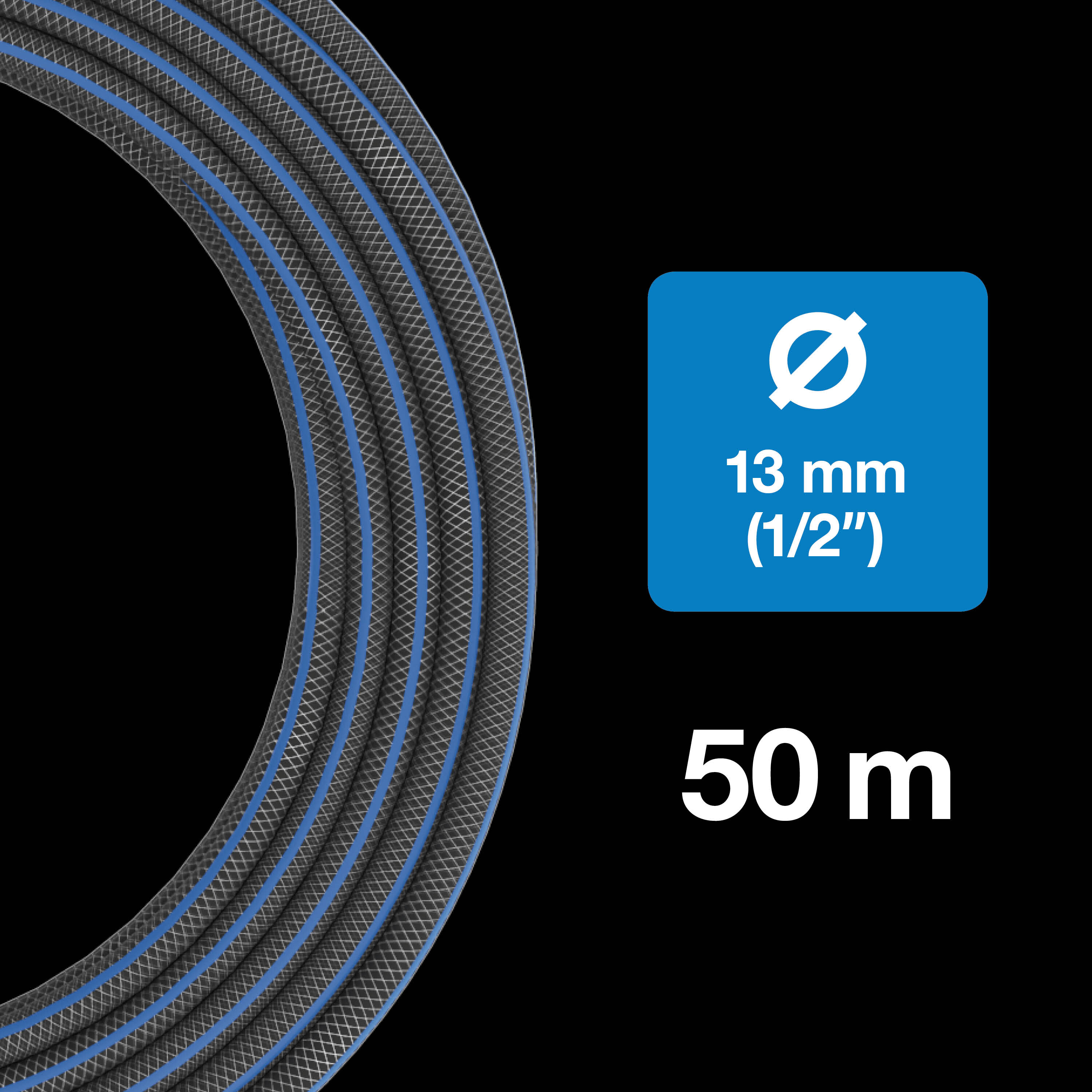 Vannslange 13mm 50m X-series | Optimera.no